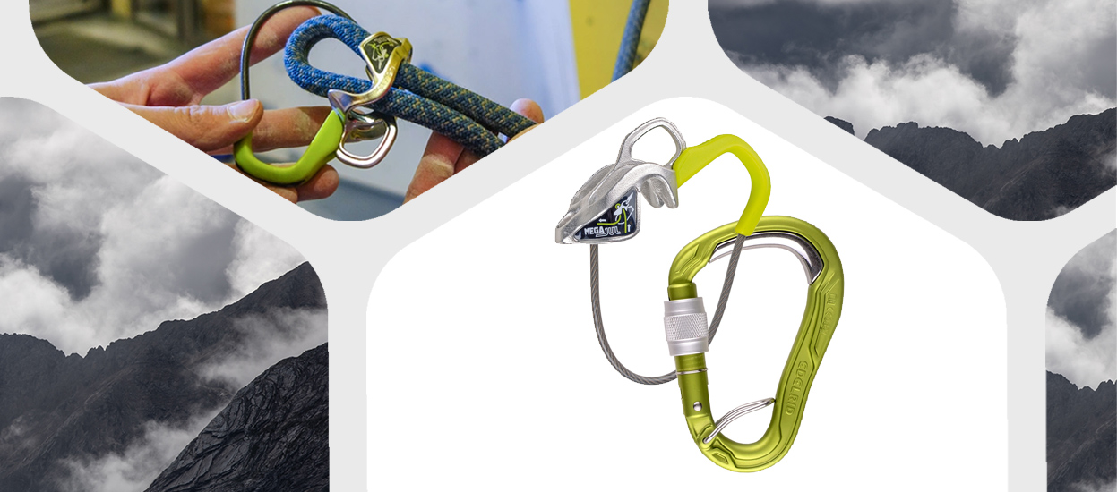 Edelrid Mega Jul: Kontroll-Aufruf ausgeweitet Sicherungsgerät ...