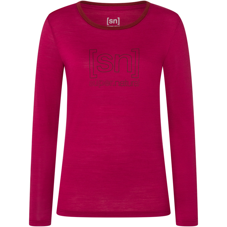 Super.Natural Damen The Essential Logo Longsleeve kaufen | Bergzeit