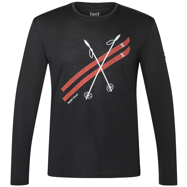 Super.Natural Herren Kryssede Ski Longsleeve kaufen | Bergzeit