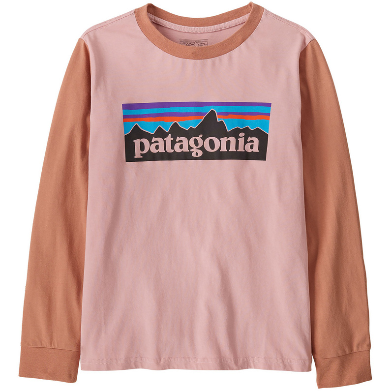 Patagonia Kinder P-6 Logo Longsleeve | Archiviertes Produkt | Bergzeit