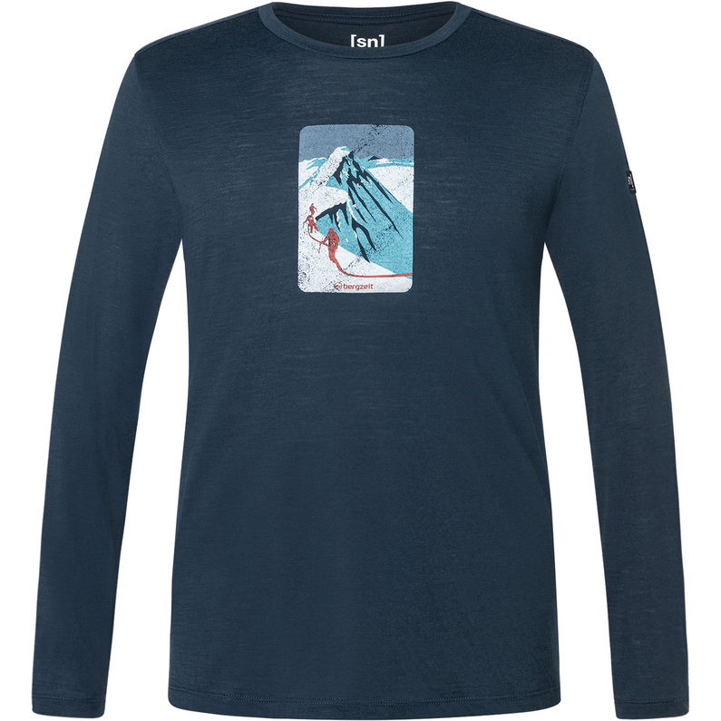 Bergzeit Basics Herren Super.Natural Rope Team Longsleeve kaufen | Bergzeit