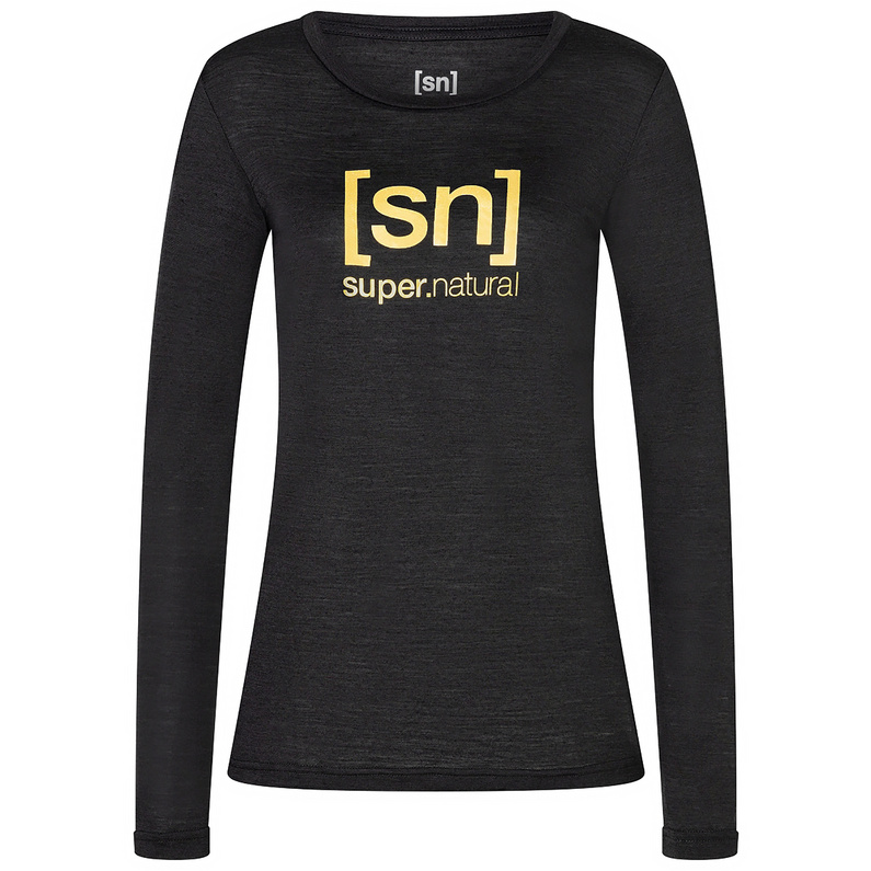 Super.Natural Damen The Essential Logo Longsleeve kaufen | Bergzeit