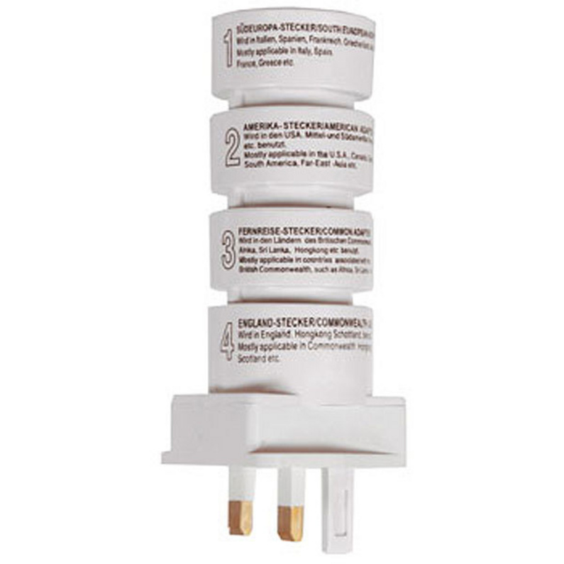 basic Nature Plug adapter 'World Set' with 4 adapters | Buy online ...