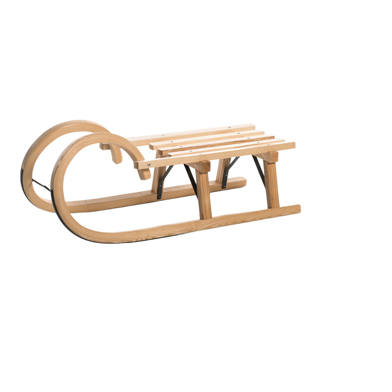 Sirch Massief houten slee kopen | Bergzeit